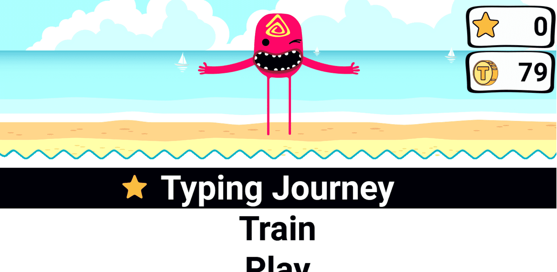 Typing Journey: Typio's accessible guide to learning the keyboard.