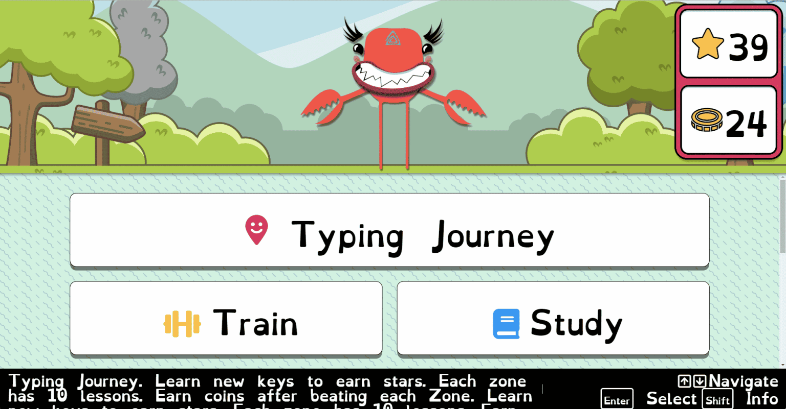 Typio Online is a highly visual and entirely audible typing tutor in ...