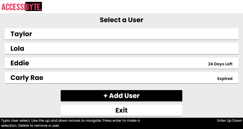 Typio Desktop | Accessibyte