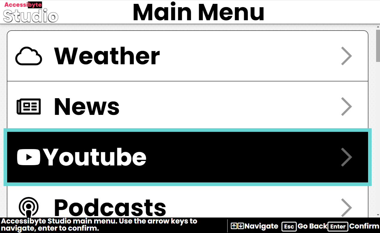 Easy Access to the Apps You Need - Accessibyte Studio