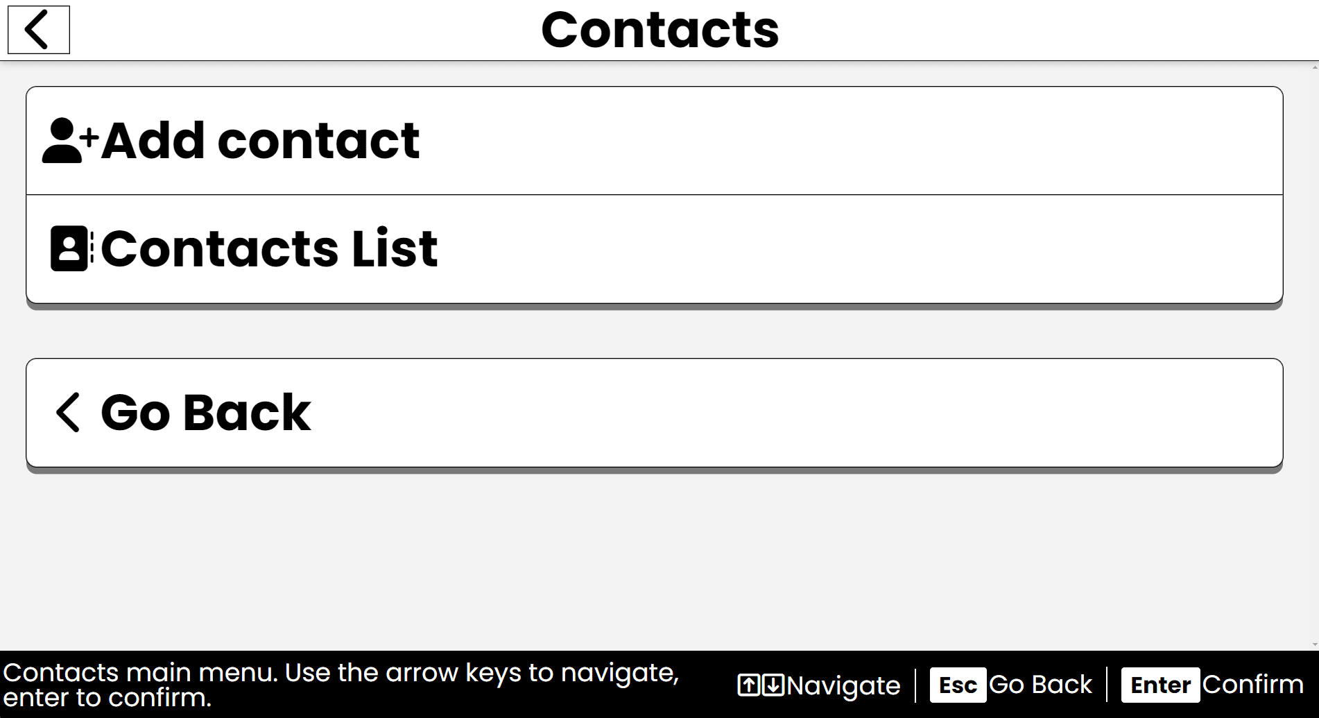 Contacts Help | Accessibyte Studio
