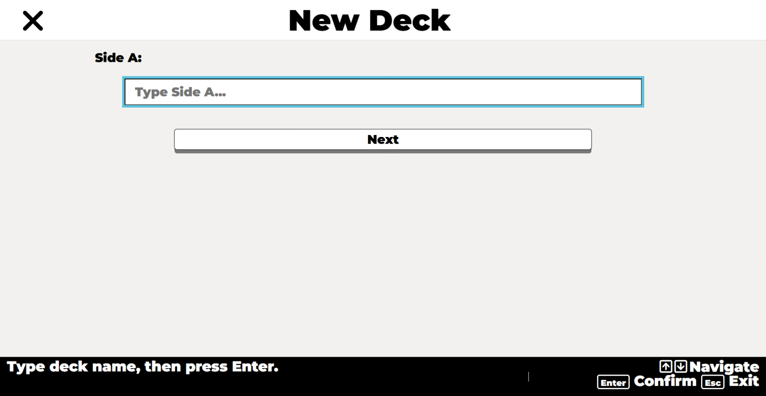 Quick Cards - Deck Editor | Accessibyte